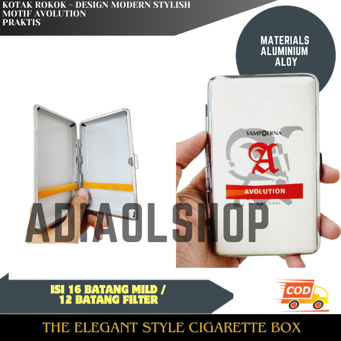 Kotak Rokok Keren Motif Avolution Untuk Rokok Panjang 16 batang ...