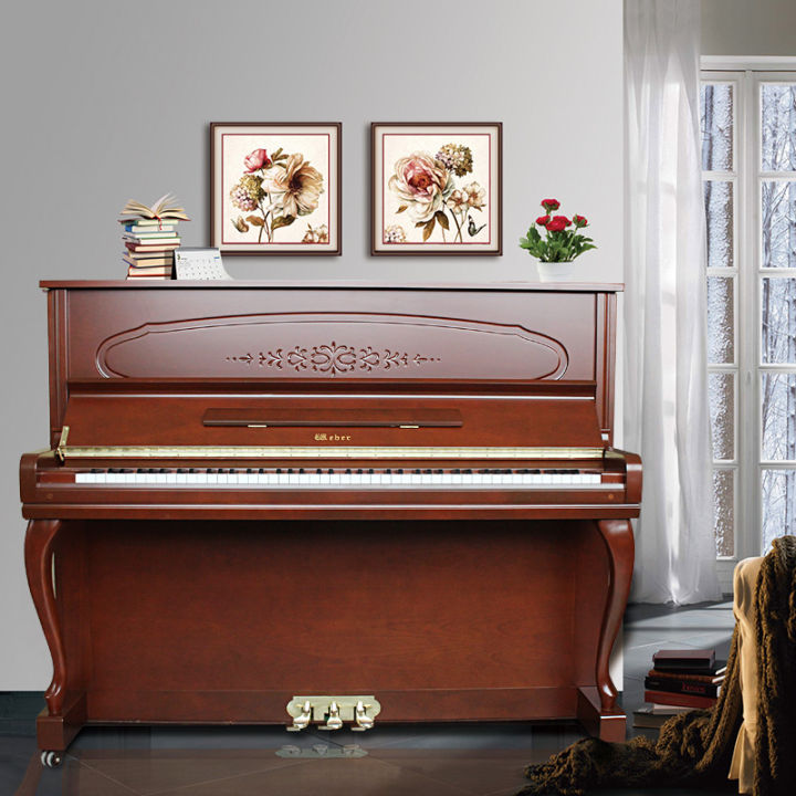 Weber piano Korea imported second-hand piano solid wood home grading ...