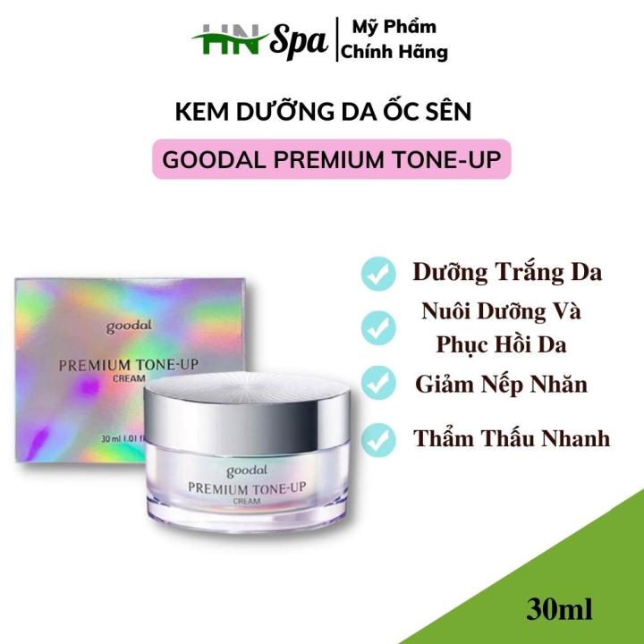 Kem Dưỡng Trắng Da Ốc Sên GOODAL Premium Snail Tone-Up Cream Nuôi dưỡng ...