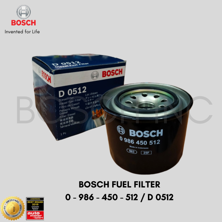 Bosch Diesel Fuel Filter D0512 for Mitsubishi (4D30) | Lazada PH