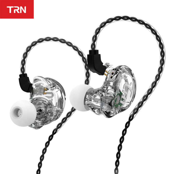 TRN V10 Quad Hybrid Drivers IEM In Ear Monitor Microphone | Lazada ...