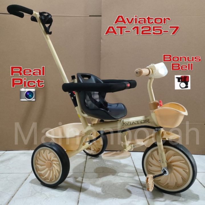 SEPEDA ANAK RODA TIGA TERBARU AVIATOR AT 125-7 RODA TIGA | Lazada Indonesia