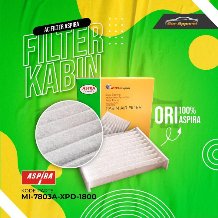 Aspira Filter AC Mirage MI-7803A-XPD Cabin Filter Kabin | Lazada Indonesia
