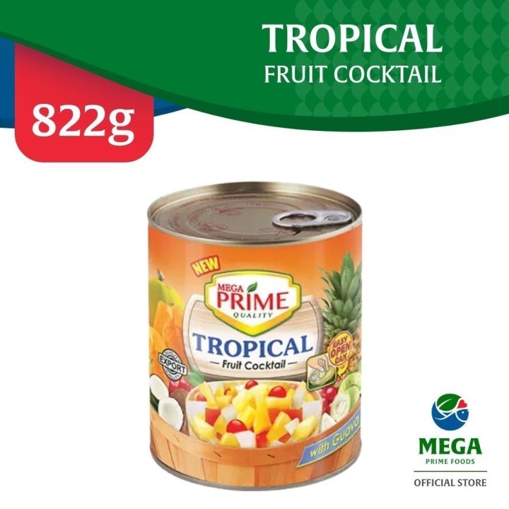 Mega Prime Tropical Fruit Cocktail 822g | Lazada PH