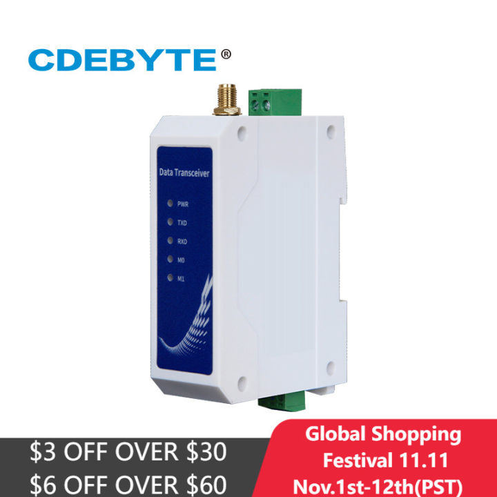 Rs232 4g Dtu Modem Cat1 Module Apn/vpn Network Udp Sever Cdebyte Wireless Transceiver Receiver ...