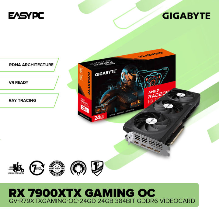 EasyPC | GIGABYTE RX 7900XTX GAMING OC GV-R79XTXGAMING-OC-24GD 24GB ...