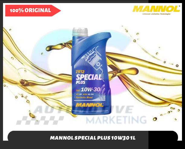 MN7512-1 MANNOL Special Plus Semi Synthetic SAE 10W-30 Engine Oil ...