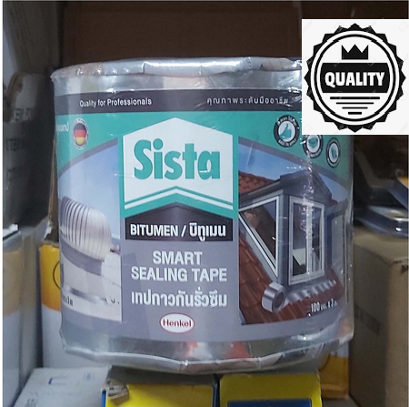 Sista Smart Sealing Tape 10cm x 3 Meters per Roll 4" x 3 Meters Bitumen ...