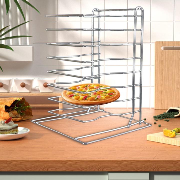 Viphome Pizza Pan Rack Pizza Stand Display Stand | Lazada PH