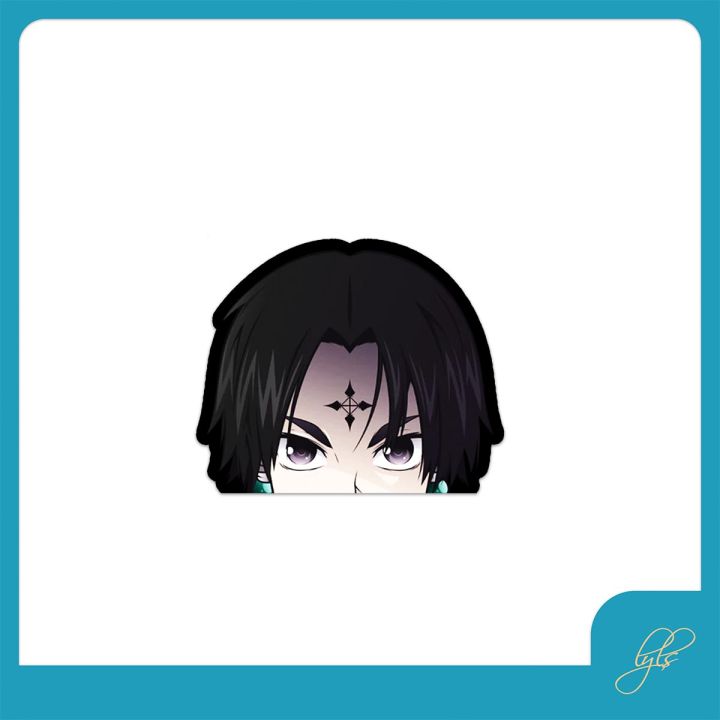 Chrollo Lucilfer Hunter X Hunter Anime Peeker Waterproof Vinyl Sticker ...