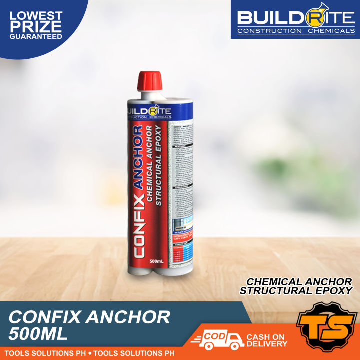 BUILDRITE CONFIX ANCHOR Injection Anchoring Adhesive - 500ML | Lazada PH