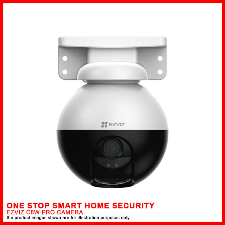 EZVIZ C8W Pro 2K 3MP 4MM Outdoor WiFi Pan/Tilt Color Night Smart Home ...