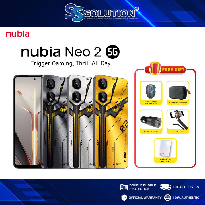 Nubia Neo 2 5G 20(8+12GB +256GB) 6.72" FHD+ 120Hz Ultra-smooth Display ...