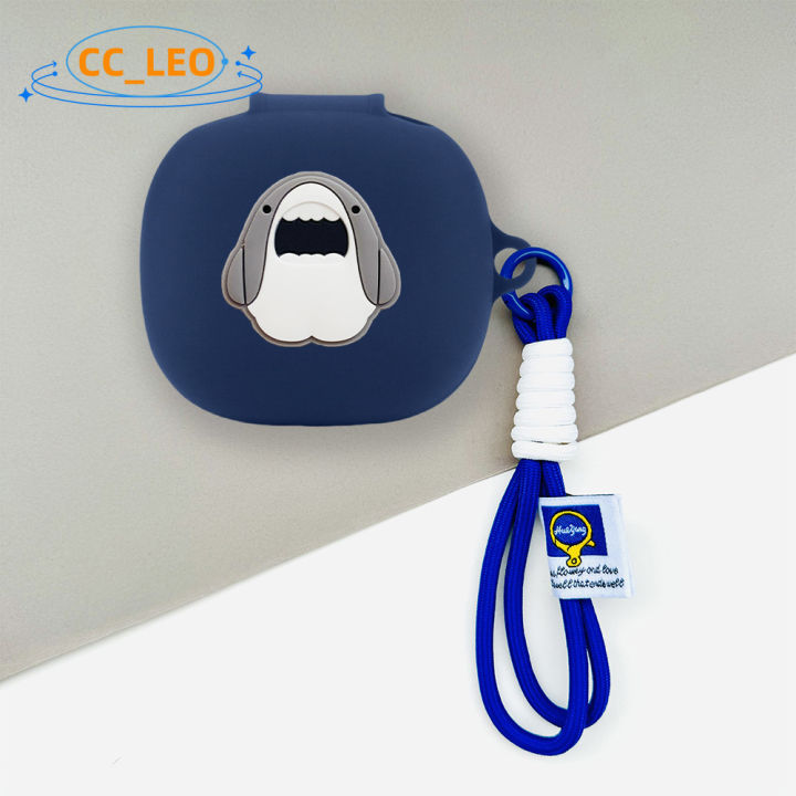 For EarFun Air Pro4 Case Cute Piggy Cartoon Lanyard Pendant Silicone ...