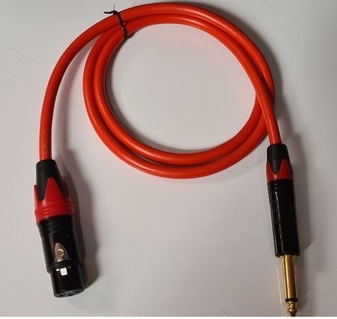 1m XLR Female to PL 55 mono Audio/aux Cable Heavy Duty | Lazada PH