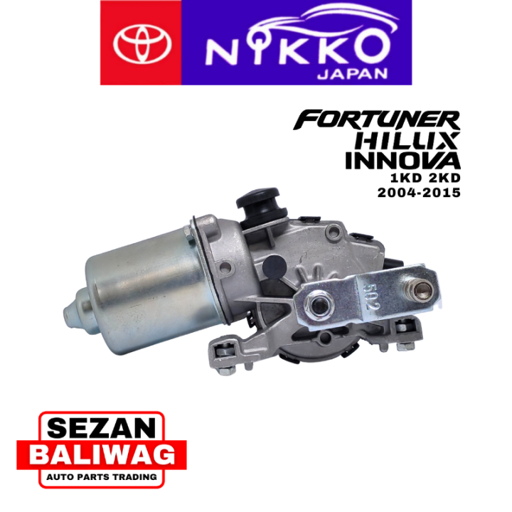 NIKKO JAPAN WINDSHIELD WIPER MOTOR FORTUNER HILUX INNOVA 1KD 2KD 1TR ...