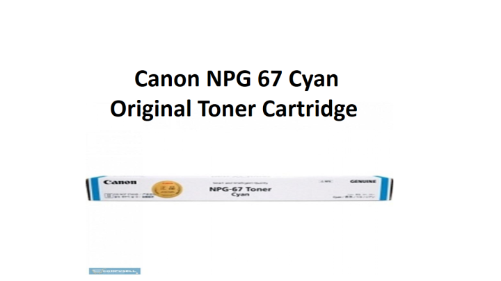 Canon NPG 67 Cyan Original Toner Cartridge | Lazada PH