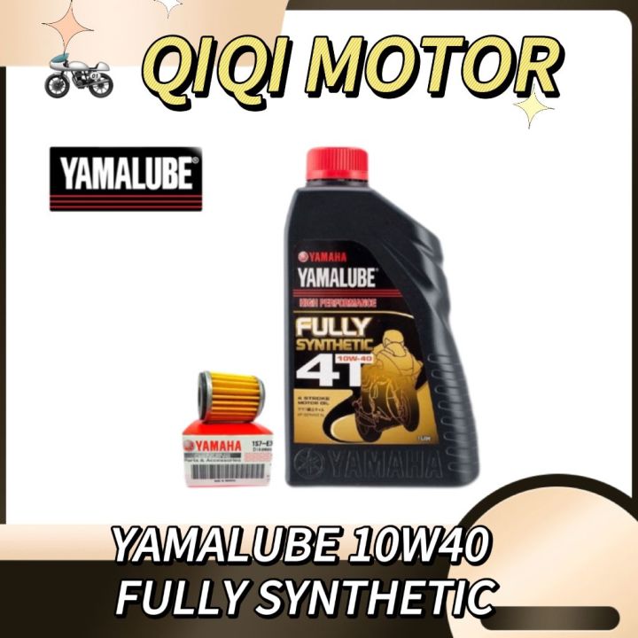 YAMALUBE 10W40 QR SCAN TRUST FULLY SYNTHETIC ENGINE OIL MINYAK HITAM ...