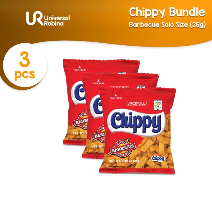 Chippy Barbecue Flavored Corn Chips 25g - 3 packs | Lazada PH
