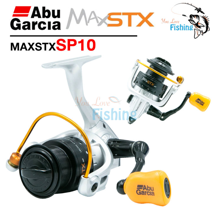 พร้อมส่ง รอกสปินนิ่ง Abu Garcia MAX STX มีทั้งหมด 4 เบอร์ 10/20/30/40 แขนเกลียว น้ำหนักเบา น็อป ...