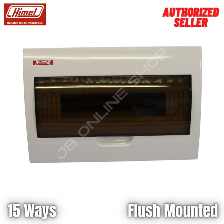 Himel Distribution Box 15 Ways Plastic Flush Mounted Enclosure | Lazada PH