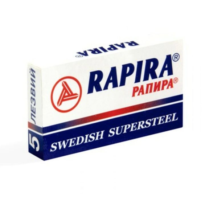 Rapira Swedish Super Steel Double Edge Safety Razor Blades 20 piece ...