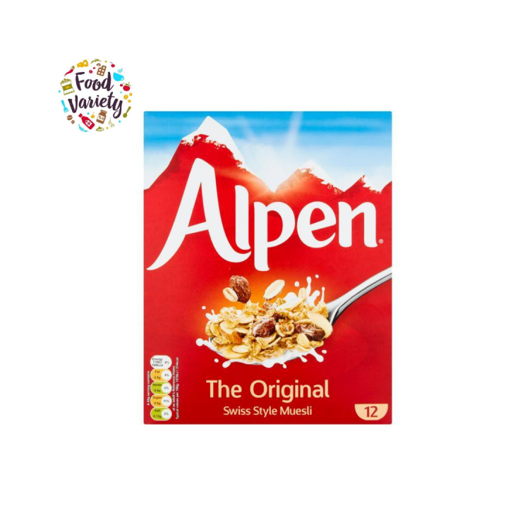 Alpen The Original Swiss Style Muesli Cereal 550g อัลเพน มูสลีสูตรสวิส ...