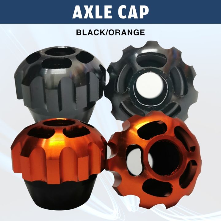 MOTORCYCLE AXLE CAP FRONT SHOCK CAP NUT CAP MAGAZI UNIVERSAL | Lazada PH
