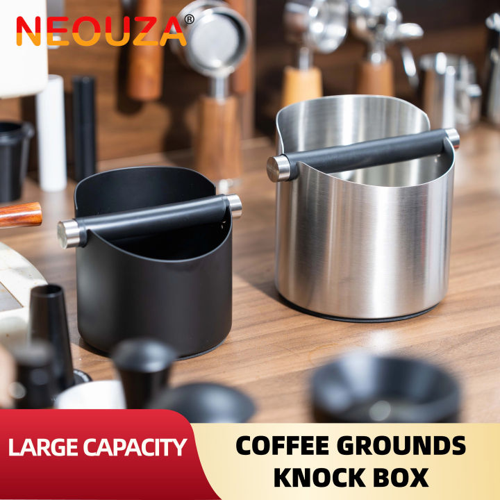NEOUZA Knock Box for Espresso Machine, Coffee Grounds Bin – Barista ...