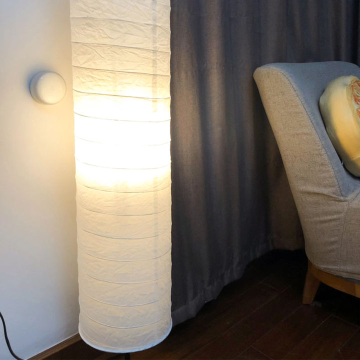 Floor Standing Lamp Shade Simple Paper Light Cover Living Room Bedroom ...