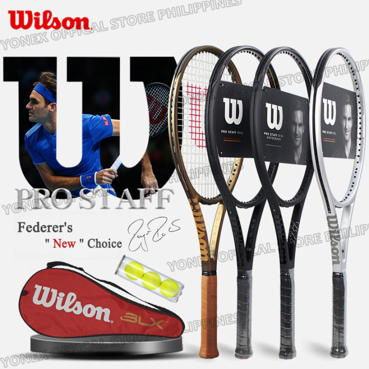Wilson Tennis Racket Pro Staff RF97 Full Carbon Professional Training ...