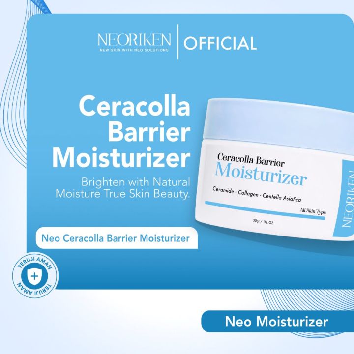 Neoriken Ceracolla Barrier Moisturizer 30 Gr - Merawat Skin Barrier ...