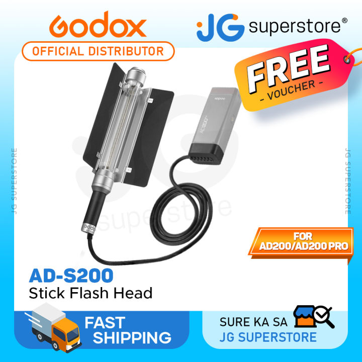 Godox AD-S200 200W Stick Flash Head with 5800K - 200K CCT Color ...