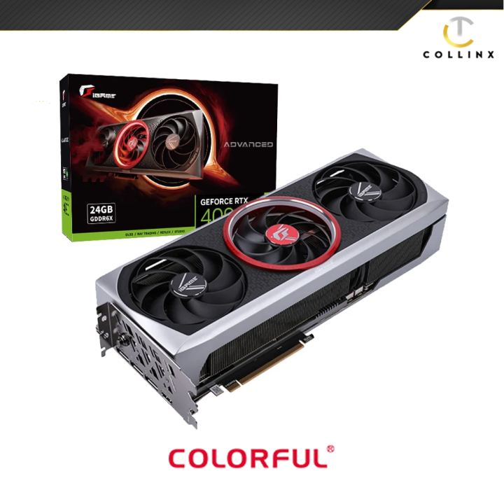 RTX 4090 Colorful iGame Advanced OC Graphics Card | Triple Fan | Vision ...