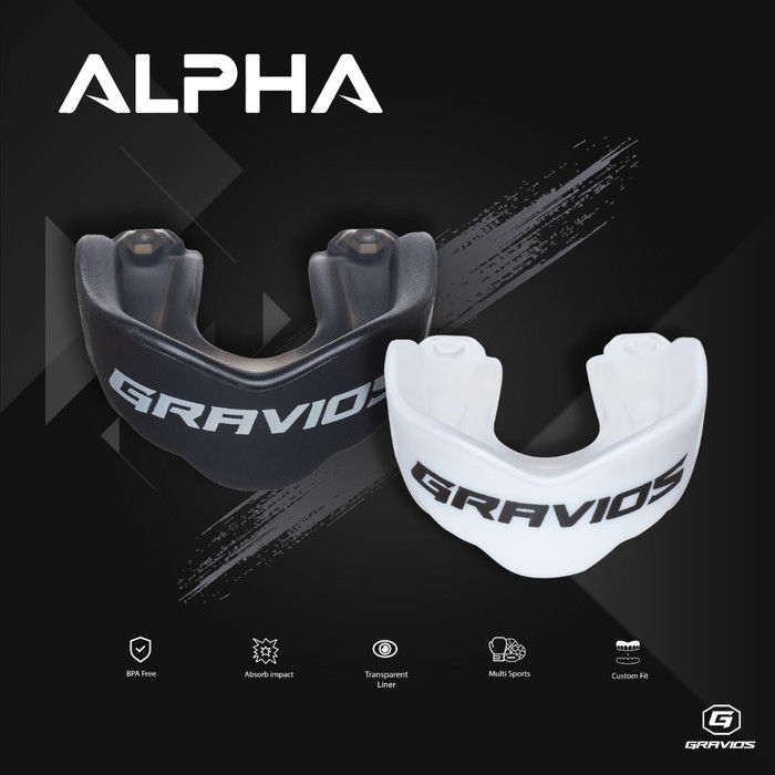 GRAVIOS MOUTHGUARD - ALPHA - GUMSHIELD MOUTHPIECE - PELINDUNG GIGI ...
