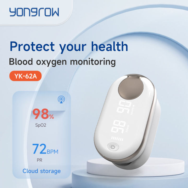 Yongrow Rechargeable Pulse Oximeter with Blood Pressure Pulse Oximeter ...