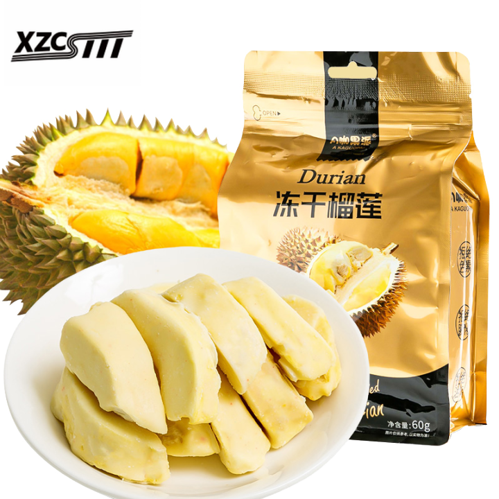 (Extremely fast delivery) Freeze-dried durian dry 60g bag Thai flavor ...