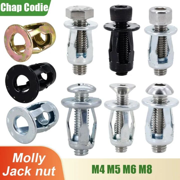 M4 M5 M6 M8 Petal Shape Molly Jack Nut Expansion Rivet Nuts Metal Panel ...