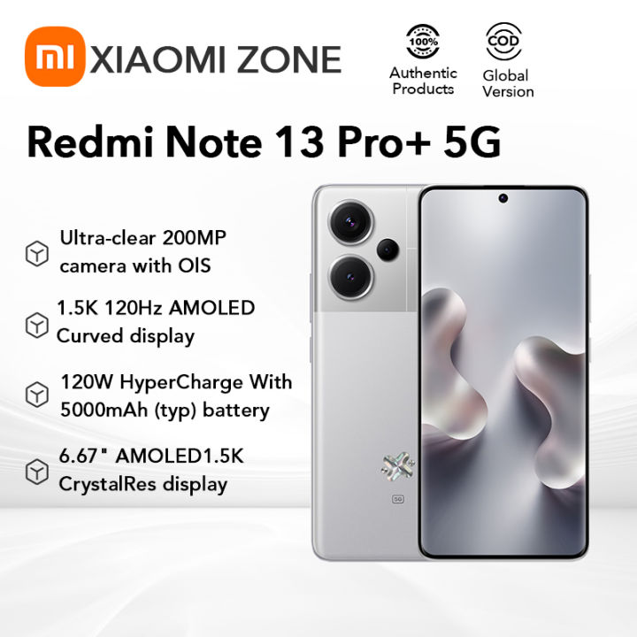 Redmi Note 13 Pro+ 5G 12+512G Global Version With 1-year Warranty | Lazada