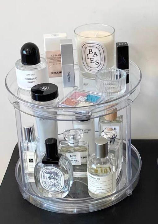 *SG Stock* 360 Degree Rotating Rack Makeup Rack / Cosmetics Rack ...