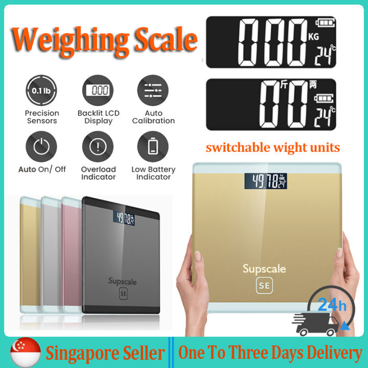 [SG Stock] Smart Electronic Body Fat Scale Home Use Weight Scale ...