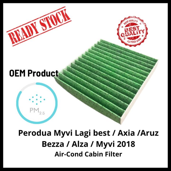 Perodua Cabin Filter Myvi Lagi Best 2011-2021 Aruz,Axia,Alza,Bezza ...