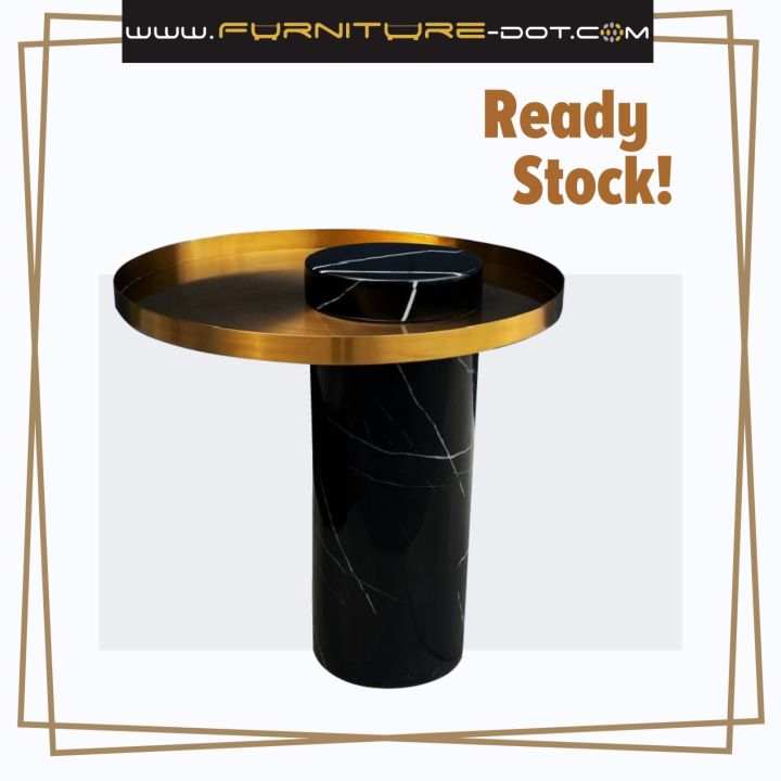 Marble Side Table / PILLAR SIDE TABLE -FRM2111 | Lazada