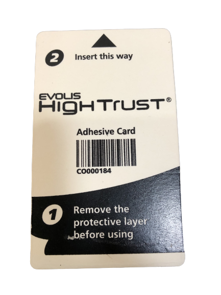 1 Adhesive Card cleaning kit, cleaning card for Evolis Primacy, Zenius ...