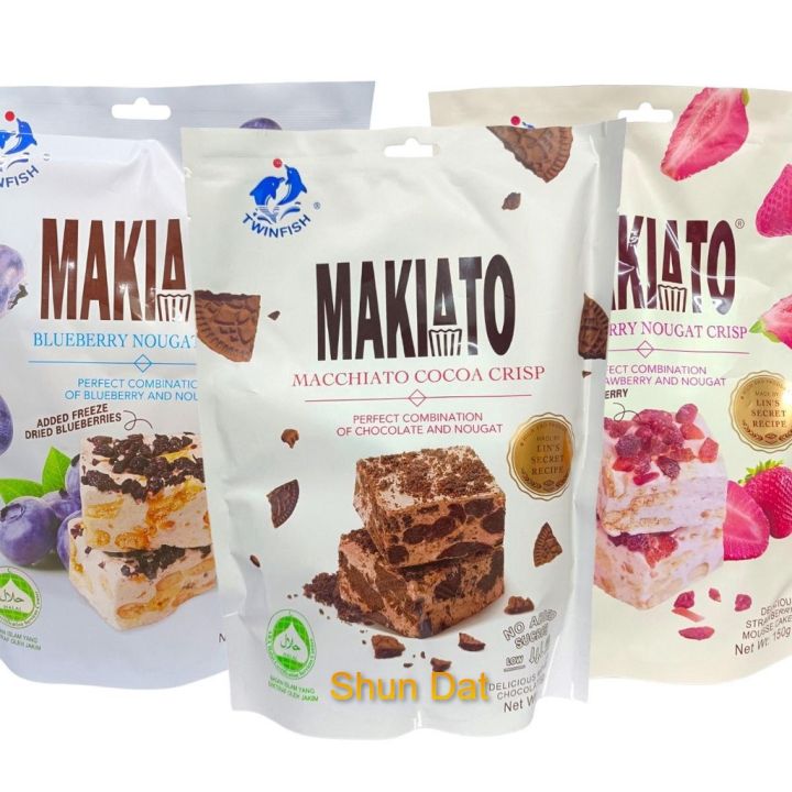 Twinfish Makiato Macchiato Nougat Crisp and Products ( Cocoa ...