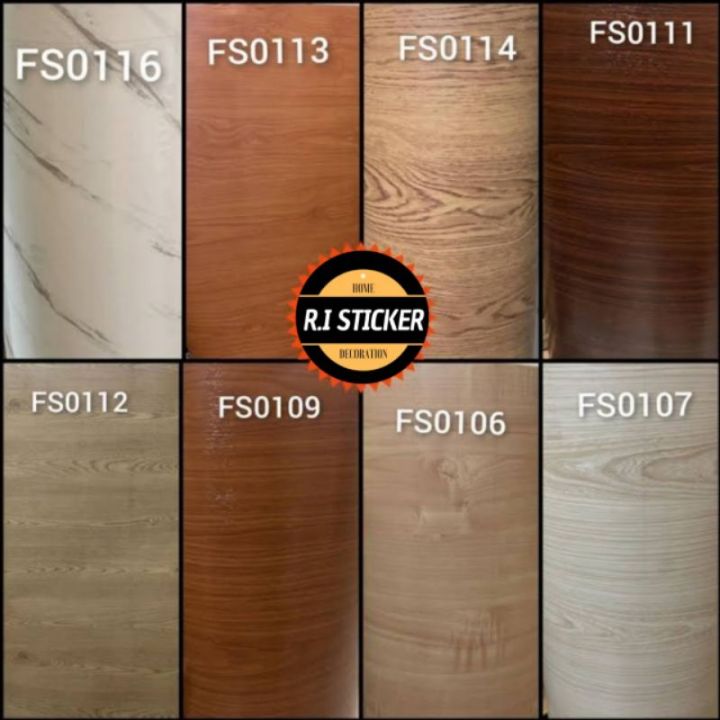 HPL STICKER / HPL MOTIF KAYU / PELAPIS KAYU TRIPLEK MEJA DINDING PINTU ...