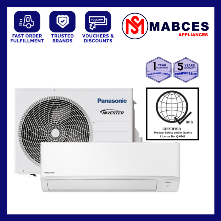 Panasonic 2HP Aero Series Standard Inverter Split Type Aircon CS/CU ...