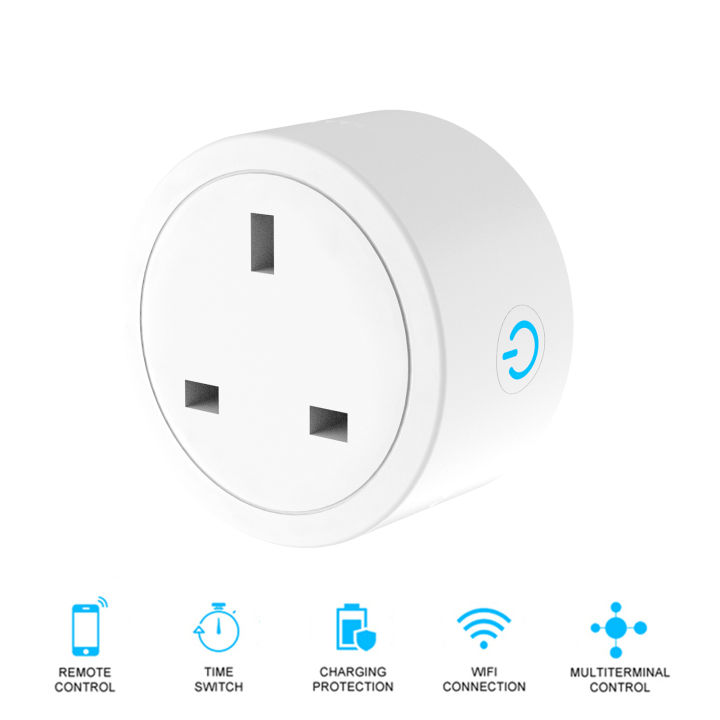 （3Days Arrive）MOES Smart Wifi Plug wifi Socket Switch Power monitor ...