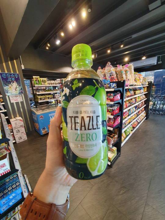 Woongjin Teazle Zero Lime Mint Tea/Peach Earl Grey Tea/ Grapefruit Black Tea | Lazada.co.th