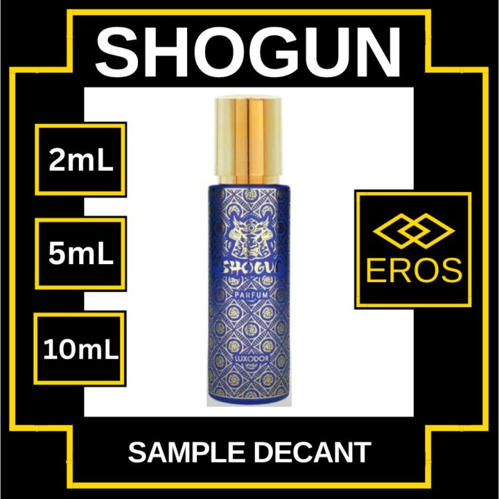Luxodor Shogun DECANT 2mL/5mL/10mL perfume sample vial spray ...